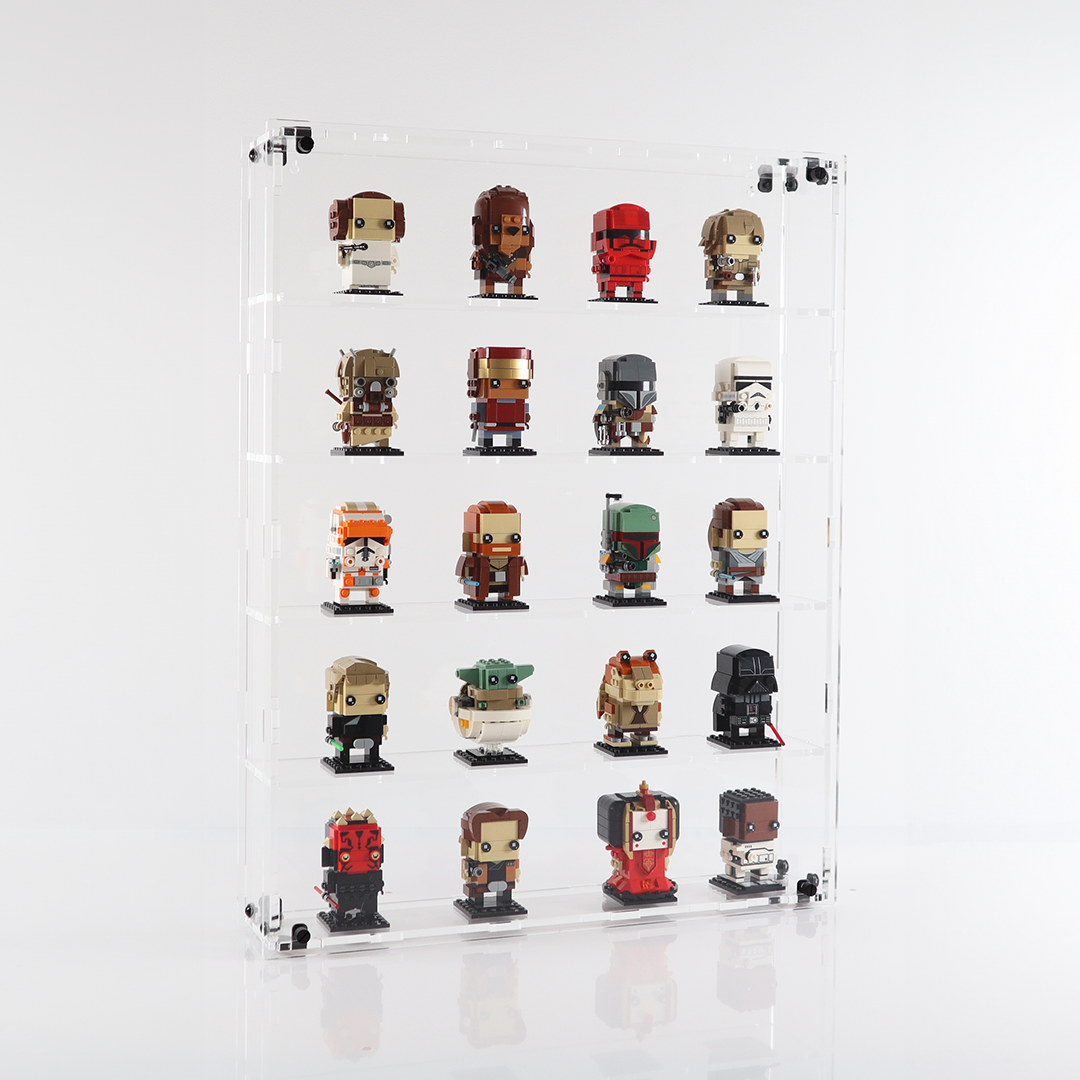 5-Shelf Figure Display Case – Scobo Design, LLC