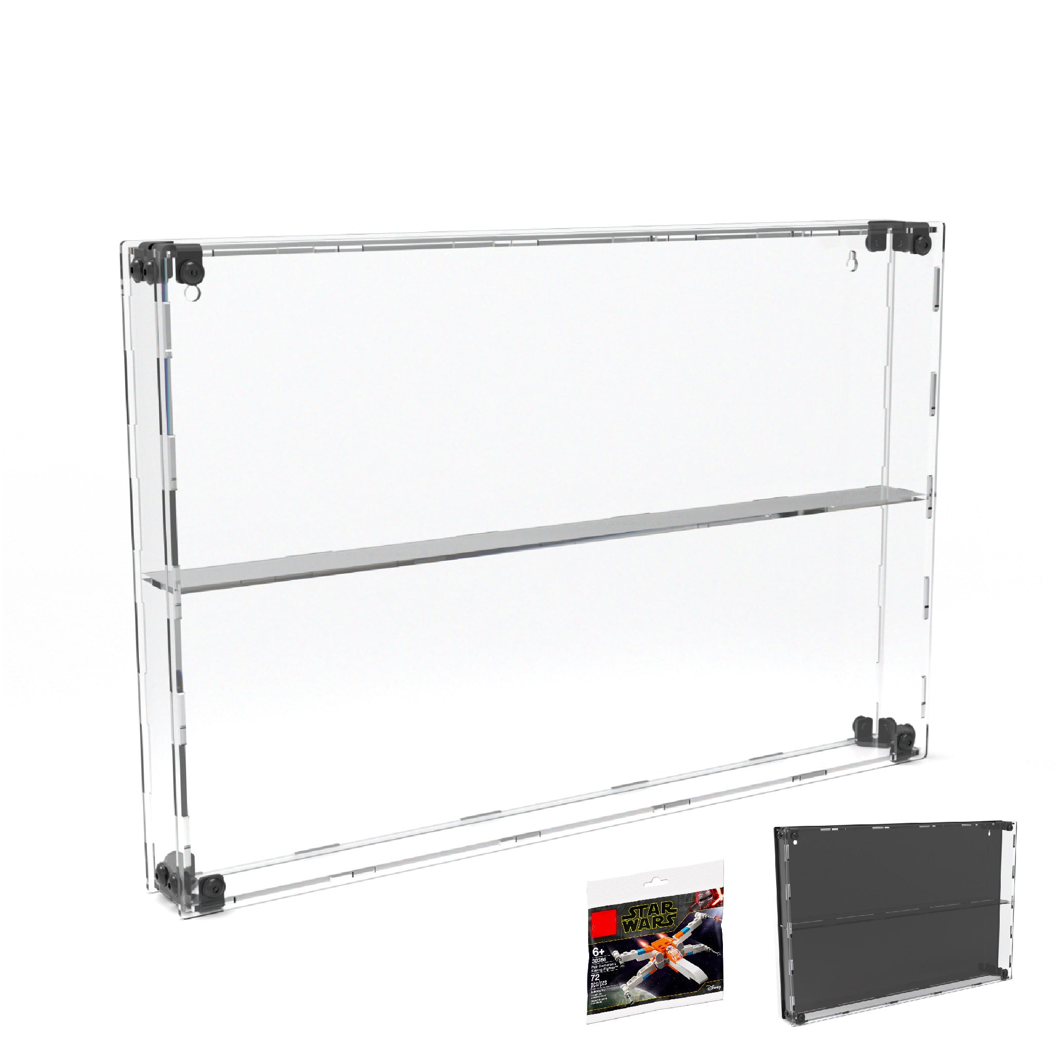 2-Shelf Mini Figure Polybag Display Case – Scobo Design, LLC