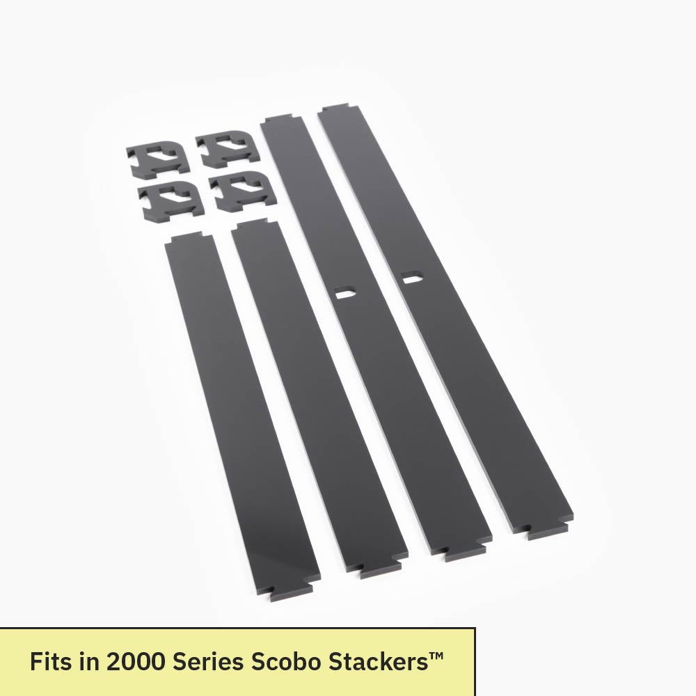 Scobo® Stacker 2000 Series Vertical Stacking Kit – Scobo Design, LLC